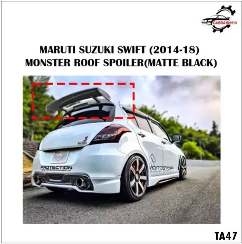 cardashion Monster Roof Spoiler for Suzuki Swift Car Spoiler Price in ...
