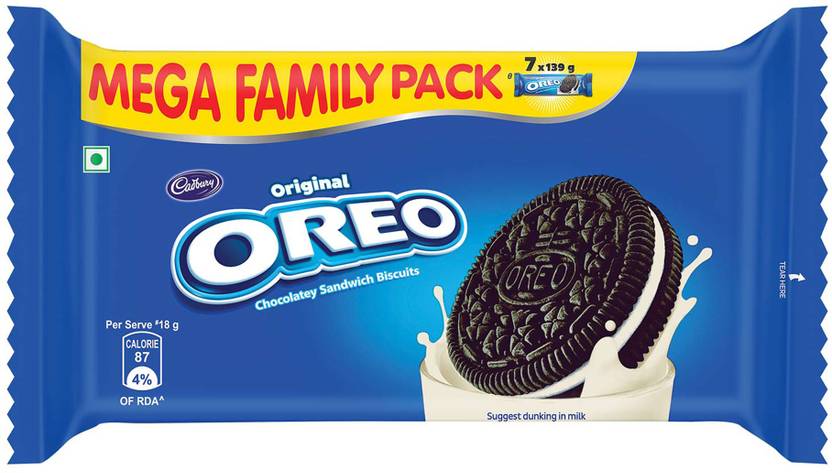 Cadbury Original Oreo Cream Sandwich Price in India - Buy Cadbury ...