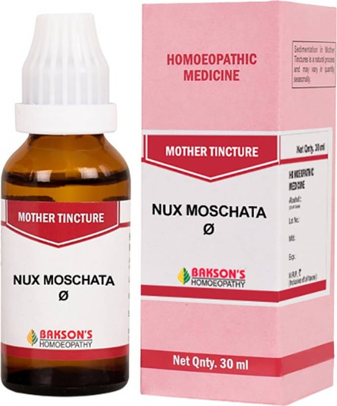 Bakson's Homoeopathy Nux Moschata Q Mother Tincture Price in India ...