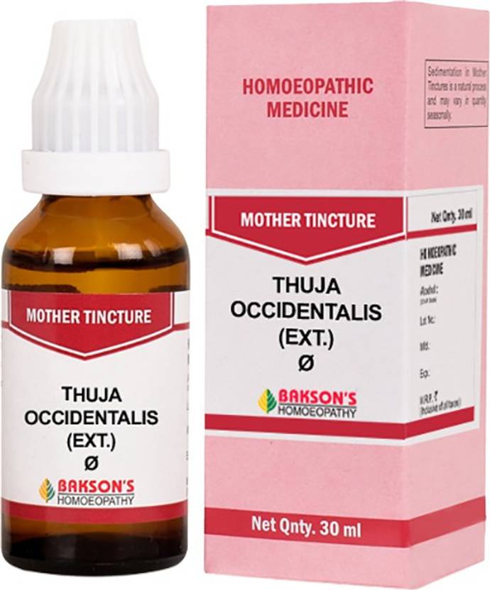 Bakson's Homoeopathy Thuja Occidentalis (Ext.) Q Mother Tincture Price ...