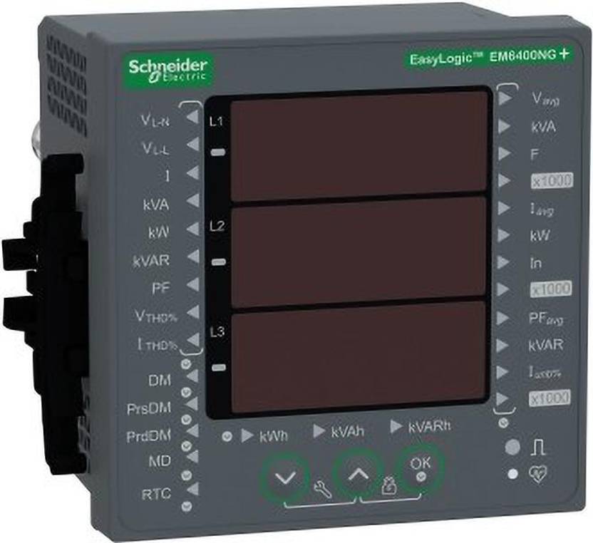 Schneider Electric Schneider Electric EM6400NG RS485 Cl 1.0 Dial ...