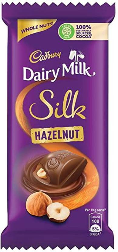Cadbury Dairy Milk Silk Hazelnut 58g Bars Price in India - Buy Cadbury ...
