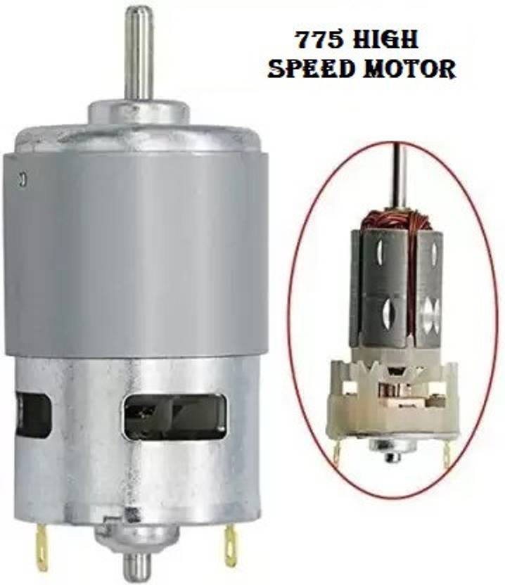 SURYASHI DC 12V-24V 10000-20000 RPM RS-775 Motor Large Torque High ...