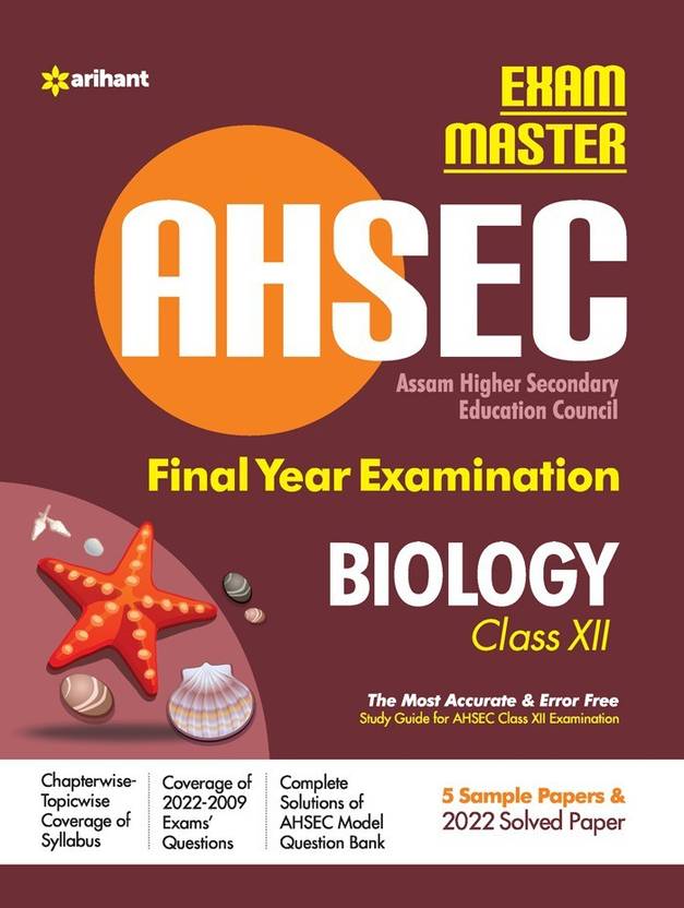 Exam Master AHSEC Biology Class 12 2022-23 Eight Edition: Buy Exam ...