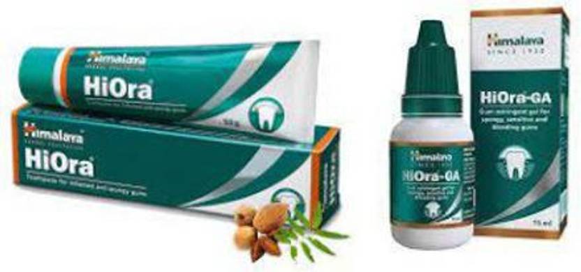 HIMALAYA Hiora GA Gel 15ml & Hiora K Toothpaste 50g Price in India ...