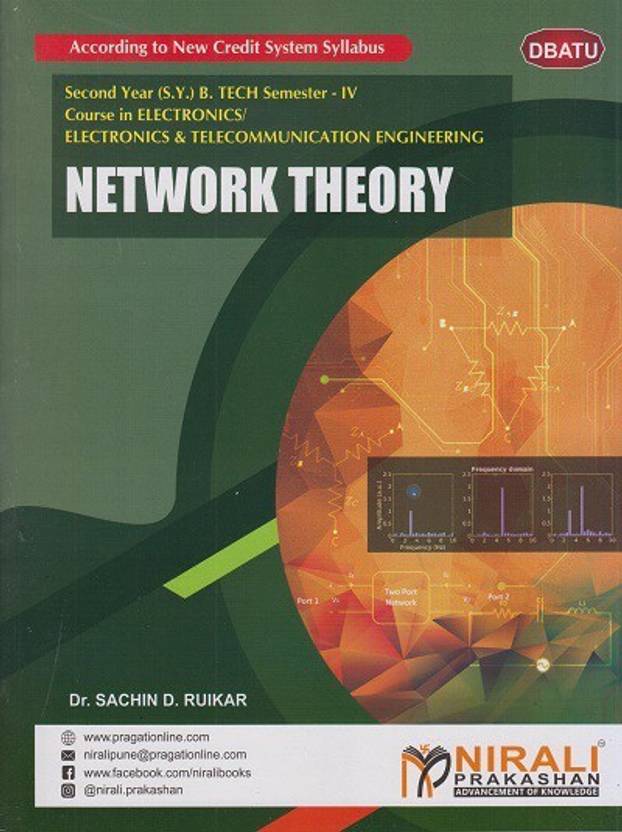 NETWORK THEORY - DBATU (Second Year SY B.Tech Semester 4, Electronics / Electronics ...