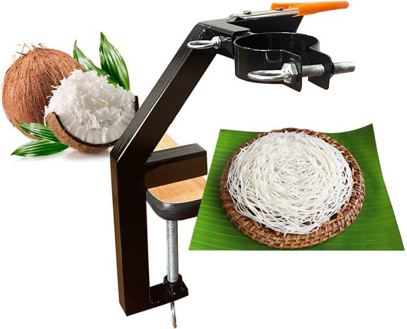 BRC5CVP43DPG 2 in 1 Coconut Scraper Chirava With Kitchen Press Holder ...