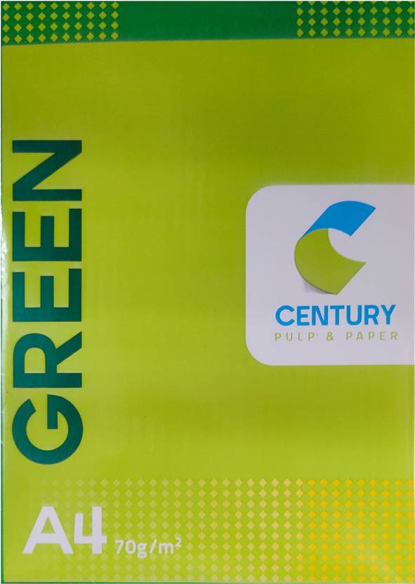 Flipkart CENTURY Green Unruled A4 Size 500 Sheet 70 Gsm Multipurpose Paper Multipurpose flipkart-century-green-unruled-a4-size-500-sheet-70-gsm-multipurpose-paper-multipurpose