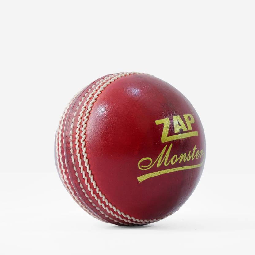 ZAP Monster Cricket Leather Ball - Buy ZAP Monster Cricket Leather Ball ...