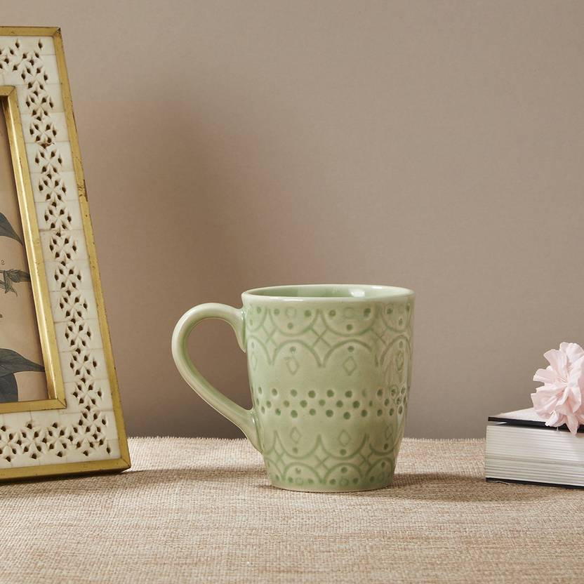Fabindia Haritah Coffee Stoneware Coffee Mug Price in India - Buy ...