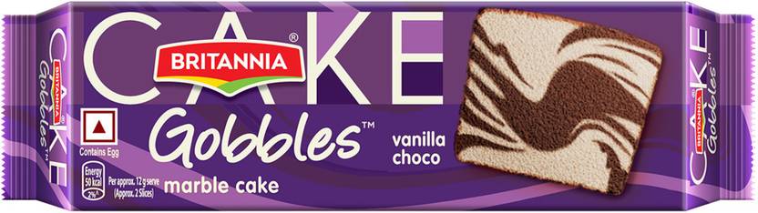 BRITANNIA Gobbles Marble Vanilla Choco Cake Price in India - Buy ...