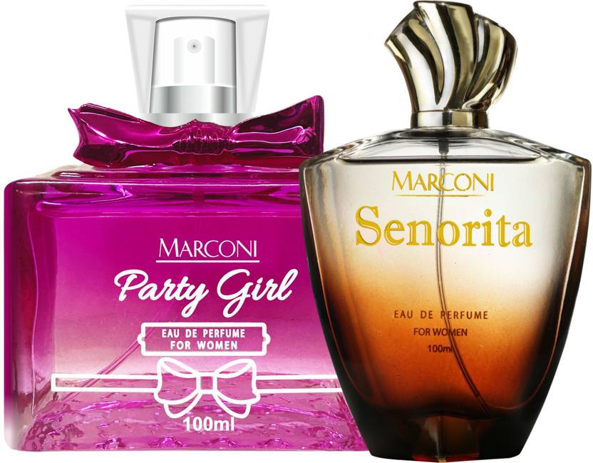 Buy Marconi Party Girl & Senorita | Eau De French Perfume Combo Gift ...