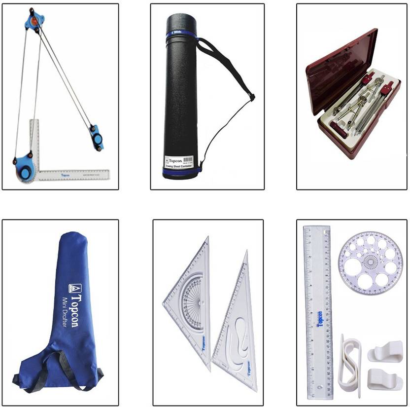 Topcon Art No - 2003 Drafting Compass Set Price in India - Buy Topcon ...