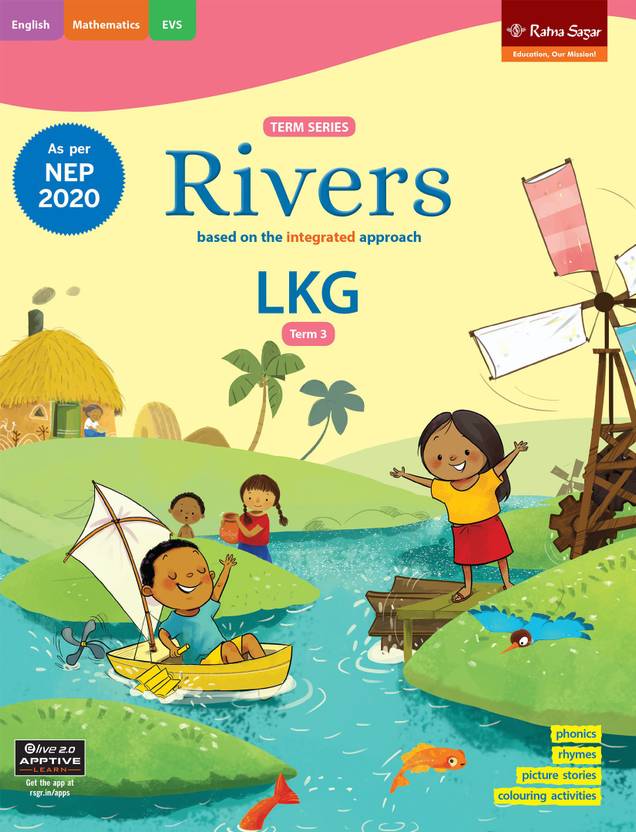 Rivers Book LKG Term 3 (NEP 2020) | LKG Book For Phonics | Rhymes ...