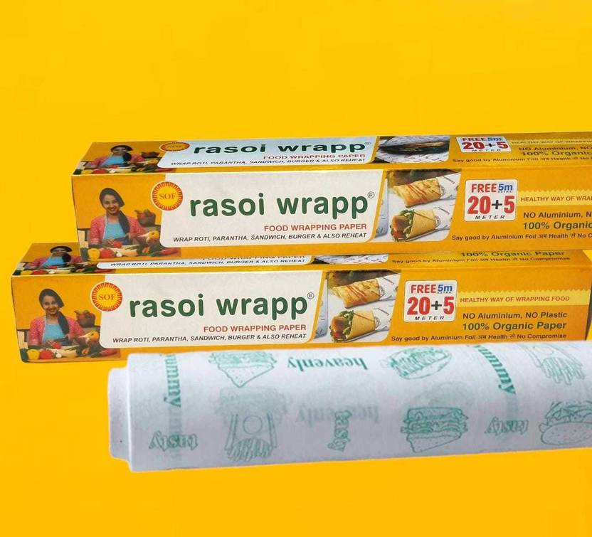 RASOI WRAP ROTI WRAP/PAPER WRAP/CHAPATI WRAP/FOOD WRAP/PAPER FOIL/BEST ...