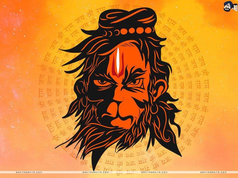 Lord Hanuman Ji Poster, bal hanuman ji POSTER, God Poster for Wall | A3 ...