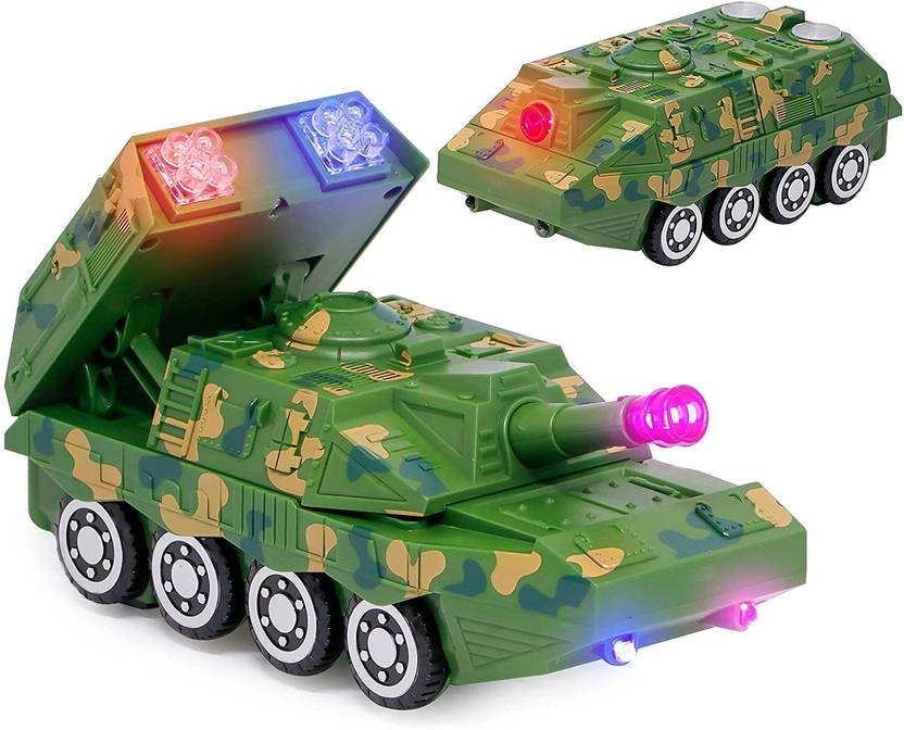 Goodmarts Deformation Combat Tank with Movable Rocket Launcher & Canon ...