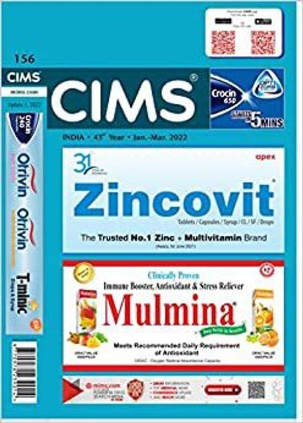 CIMS 2022 (JAN TO APRIL 2022): Buy CIMS 2022 (JAN TO APRIL 2022) by ...