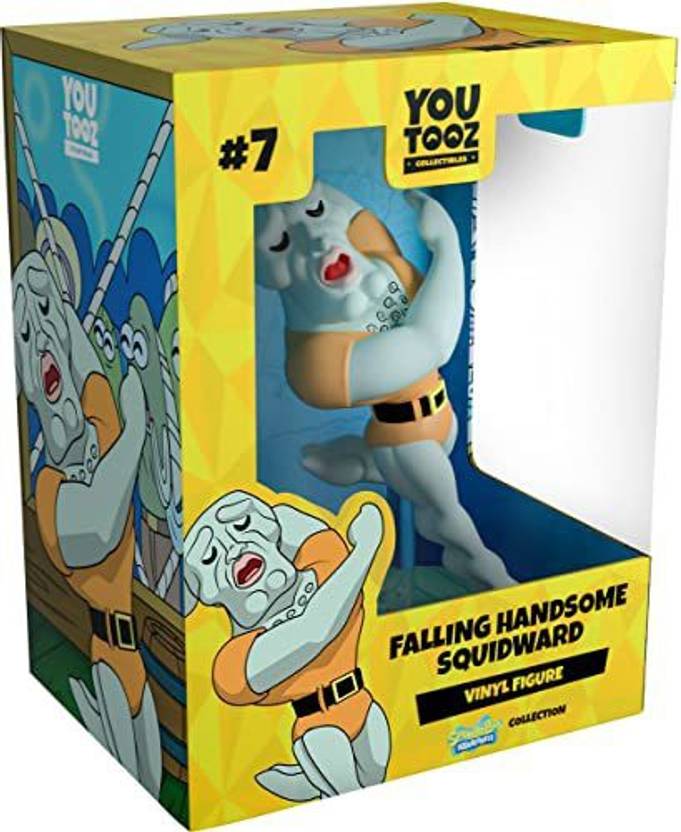 You Tooz Falling Handsome Squidward, 4.7" Squidward Collectible Figure ...