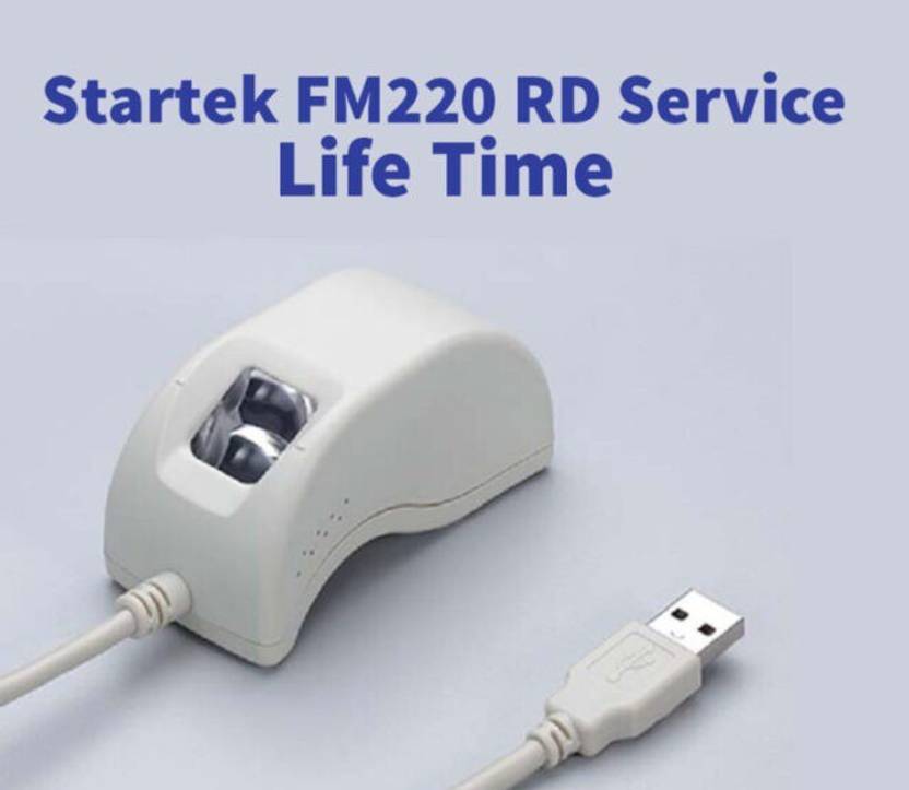 startek FM220U USB With Lifetime RD Service Payment Device, Time ...