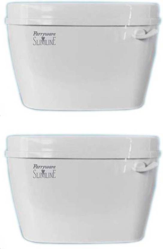 Parryware Single Flush Tank cistern set of 2 pic 24010 Single Flush ...