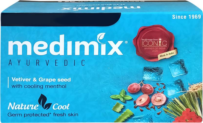 MEDIMIX Ayurvedic Nature Cool Vetiver and Grape Seed - Price in India ...