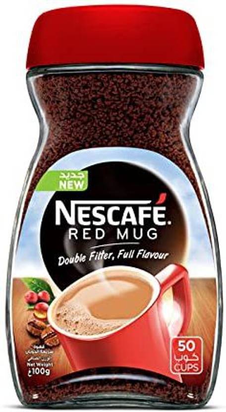 Nescafe Red Mug 100g Instant Coffee Price in India - Buy Nescafe Red ...