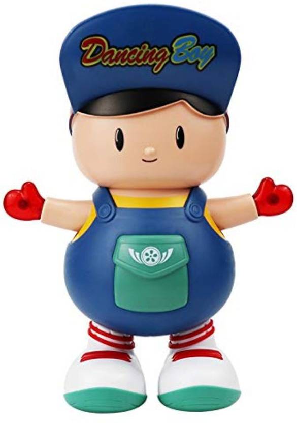 Amaflip Dancing Boy Toy for Kids with Flashing Lights and Musical ...