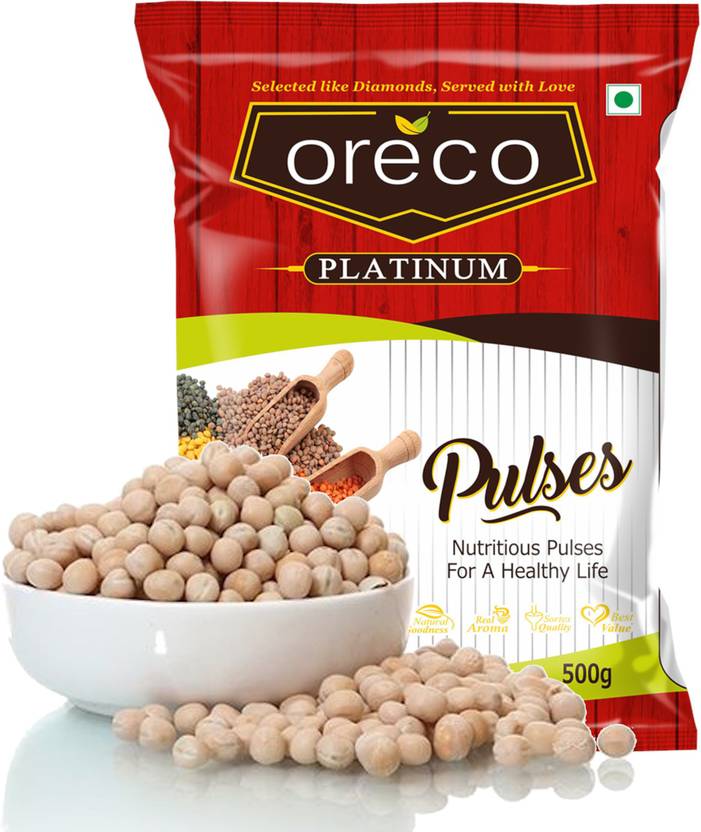 oreco White Matar Dal (Whole) (Vatana/ Matar Kulcha/ White Matra/ White ...