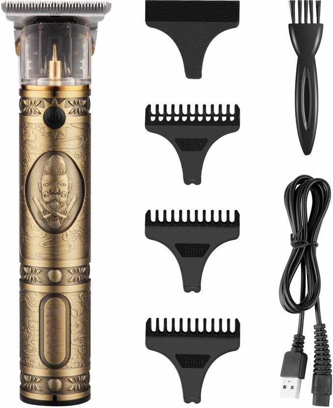 ZETATECH Professional Golden Metal Maxtop t99 Body Trimmer Haircut ...