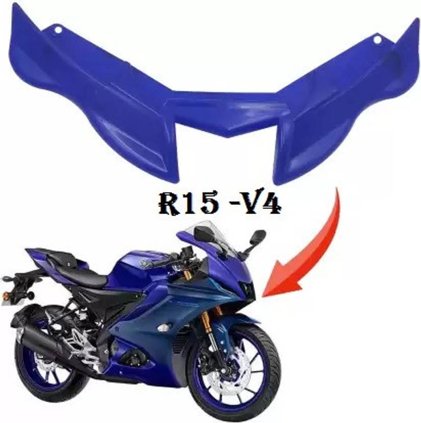 AIRSKY Bike Winglet for NEW Yamaha R15 V4 Blue Bike Fairing Kit Price ...