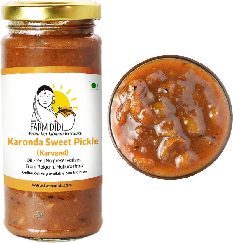 FarmDidi Karonda Pickle Sweet Oil free Preservative Free Homemade ...