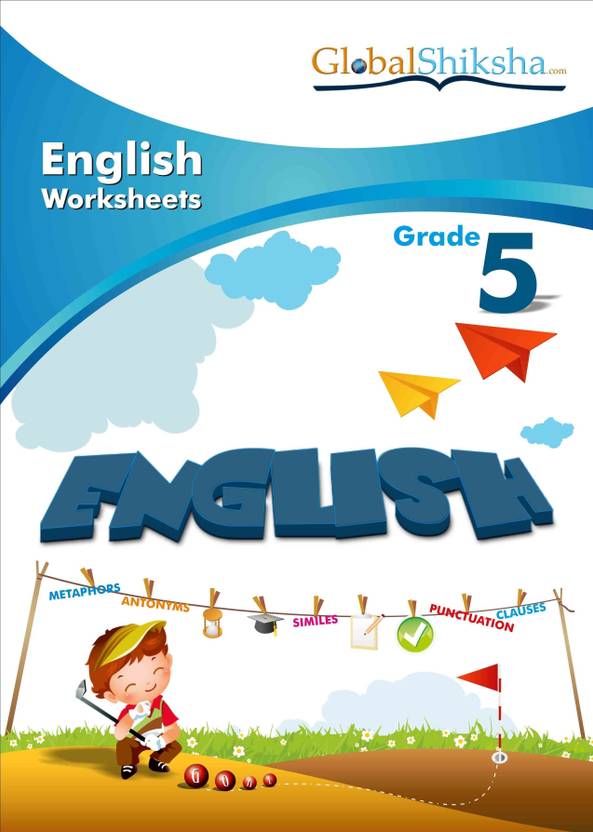 Worksheets For Class 5 - English: Buy Worksheets For Class 5 - English ...