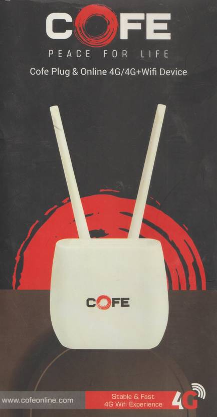 COFE CF502 100 Mbps 4G Router - COFE : Flipkart.com