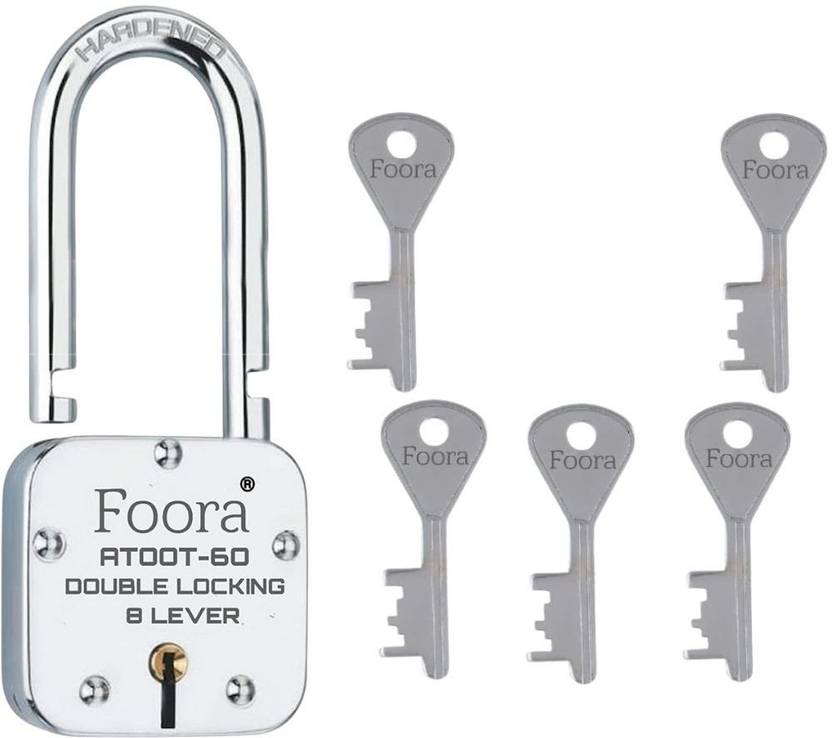 Foora Atoot 60 LS, Lock with 5 keys Padlock - Buy Foora Atoot 60 LS ...