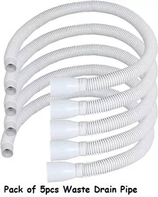 fastgear Flexible PVC Long Socket Waste Drain Outlet Pipe for Wash ...