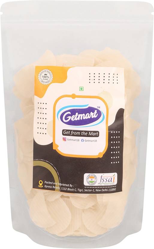 Getmart Ready to Fry Potato Chips, Vrat (Fasting) Friendly Aaloo Chips ...
