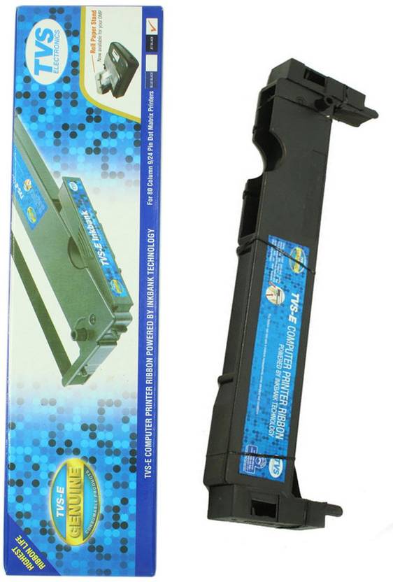 TVSE TVS ELECTRONICS Computer Printer Ribbon 80C InkBank Black Black tvse-tvs-electronics-computer-printer-ribbon-80c-inkbank-black-black