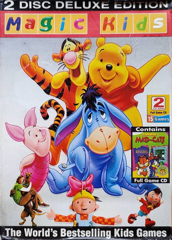 MAGIC KIDS - PC CD ROM EDUCATIONAL, GAMES, NODDY, SCOOBY DOO, BOB THE ...