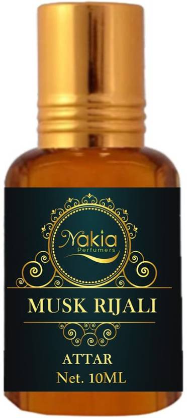 Nakia Perfumers Musk Rijali Attar 10ml Alcohol-Free Perfume Fragrance ...