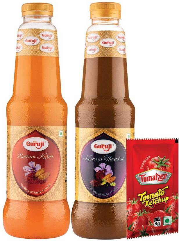 SHREE GURUJI Badam Keshar and Kesaria Thandai Price in India - Buy ...