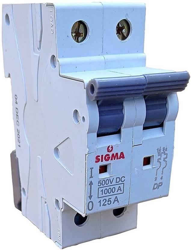 Kenbrook Solar Sigma DC MCB 500V 125A Miniature Circuit Breaker (125 AMP) MCB Price in India ...