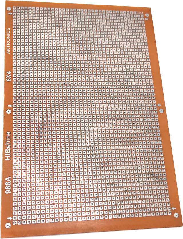 Aktronics 6 X 4 CM PCB General Purpose Printed Circuit Board, Mini Zero ...