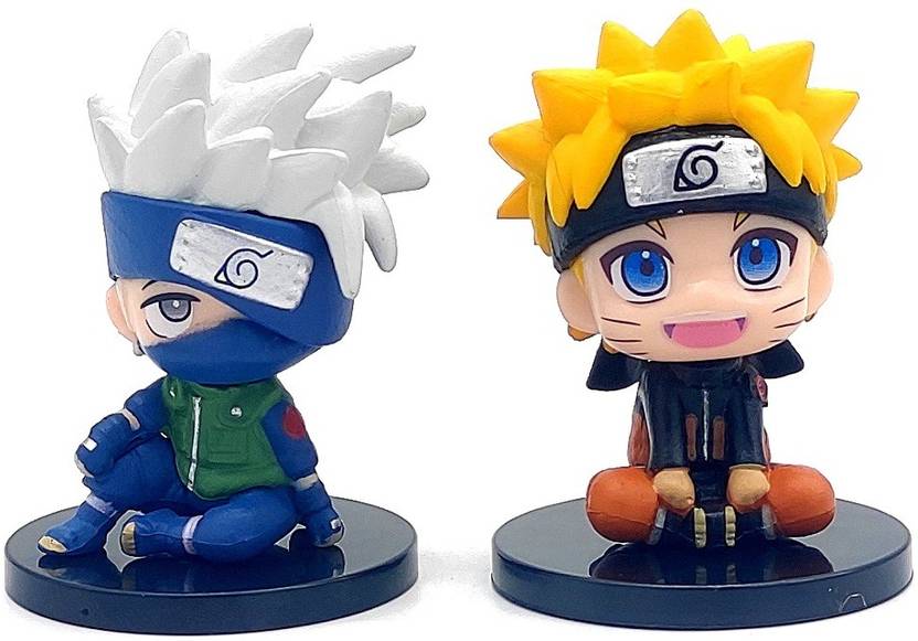 Trunkin Naruto Shippuden Sitting Set Action Figure PVC Anime Figures ...