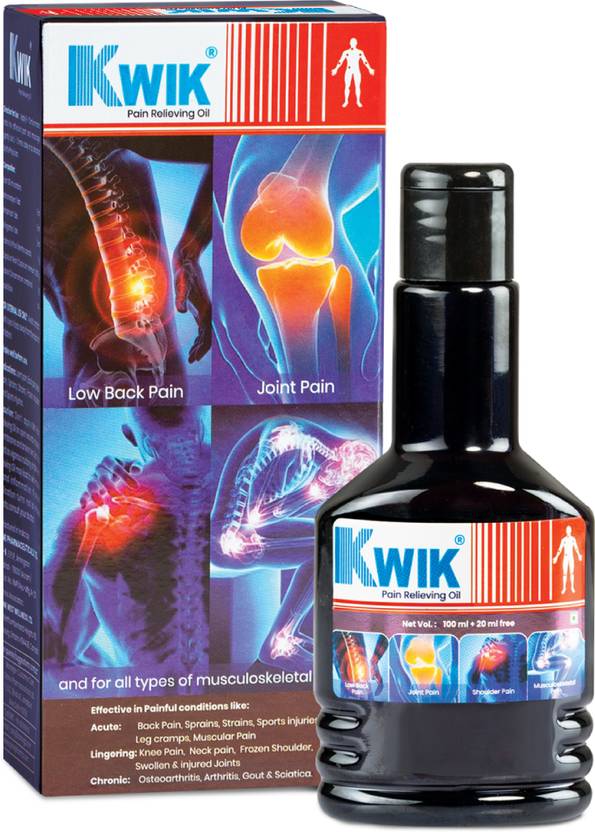 Kwik Pain Relieving Oil for Joint Pain Liquid - Buy Baby Care Products ...