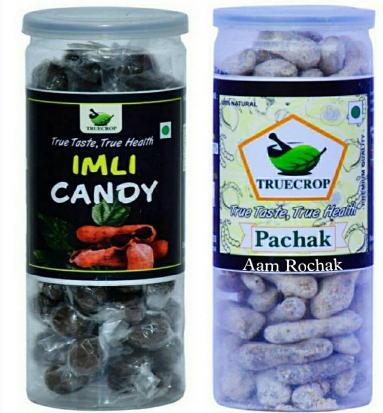 Truzana (Truecrop) Khati Mithi Imli Candies & Aam Rochak Mukhas Combo ...