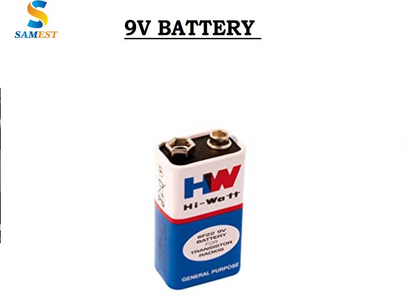 samest Generic 9V HI-Watt Battery, Pack of 5 FS001 Solar and Fuel Cell ...