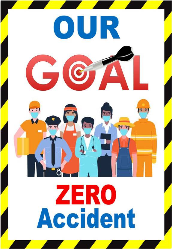 SRG INFOTECH our goal zero accident Emergency Sign Price in India - Buy ...