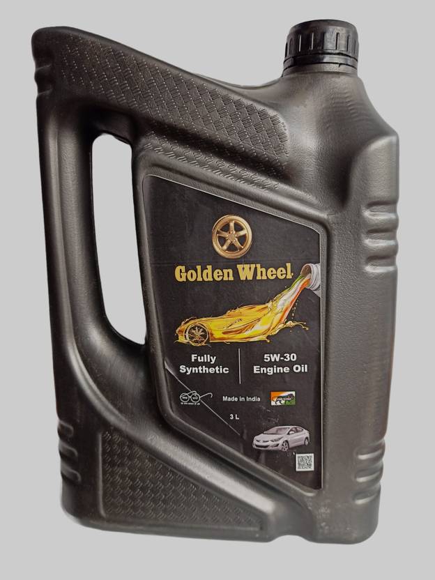 golden wheel 5W30 FULLY SYNTHETIC CAR OIL Full-Synthetic Engine Oil ...