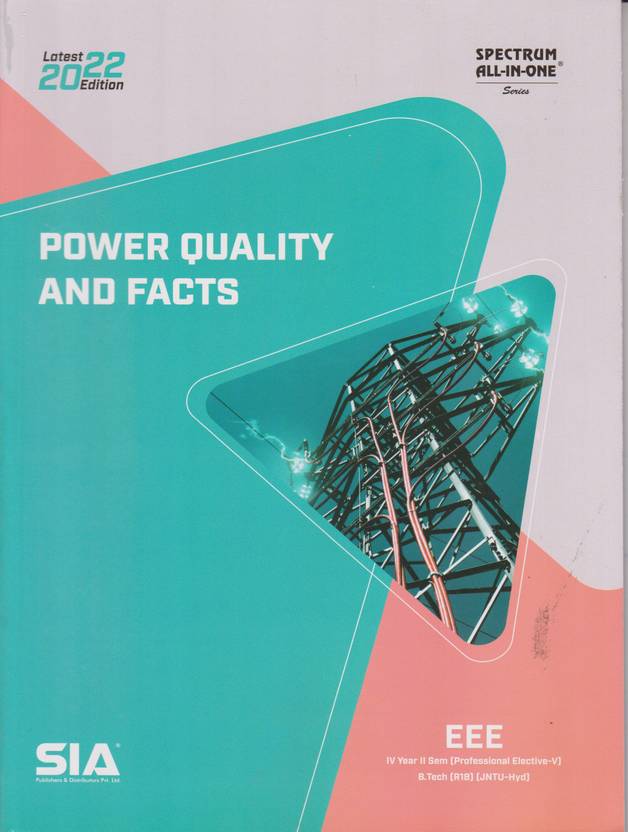 Power Quality And Facts B.Tech IV-Year II-Sem (EEE) R18 (Professional ...